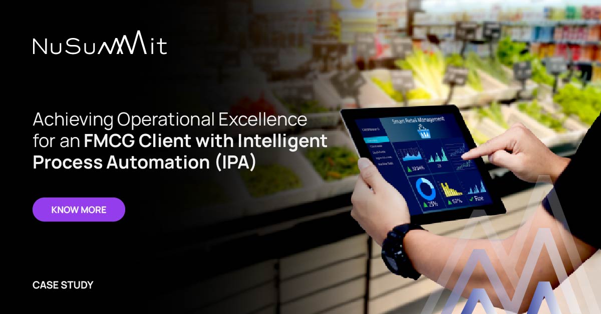 Achieving Operational Excellence for an FMCG Client with Intelligent ...