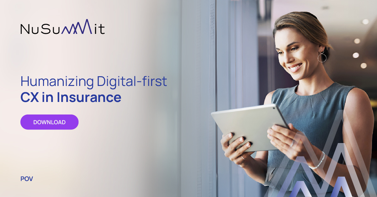 Revolutionize Insurance by Humanizing Digital-First CX