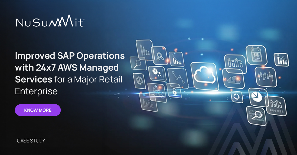 Improved SAP Operations with 24x7 AWS Managed Services